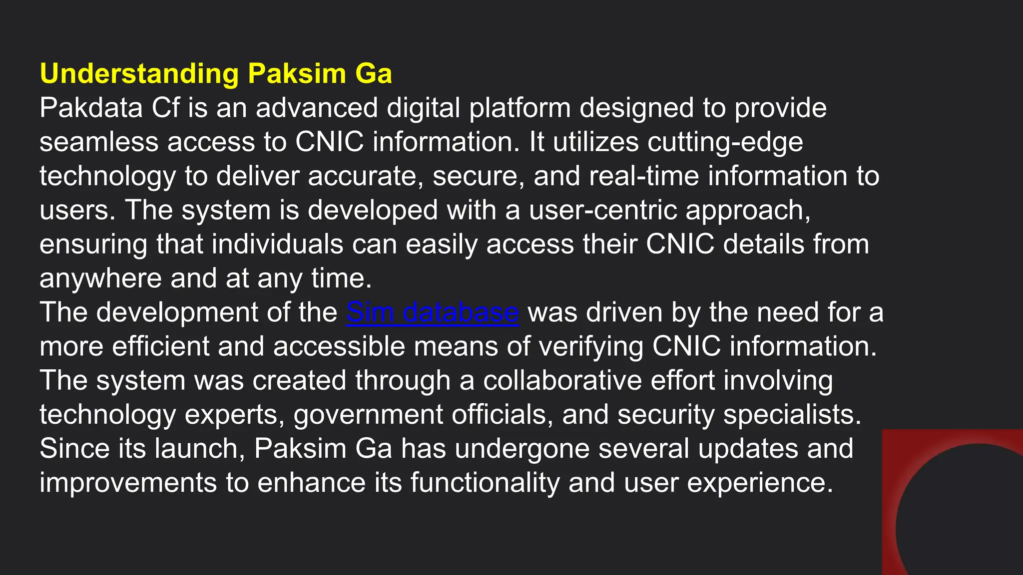 How to Get CNIC Information System with Paksim Ga.pptx