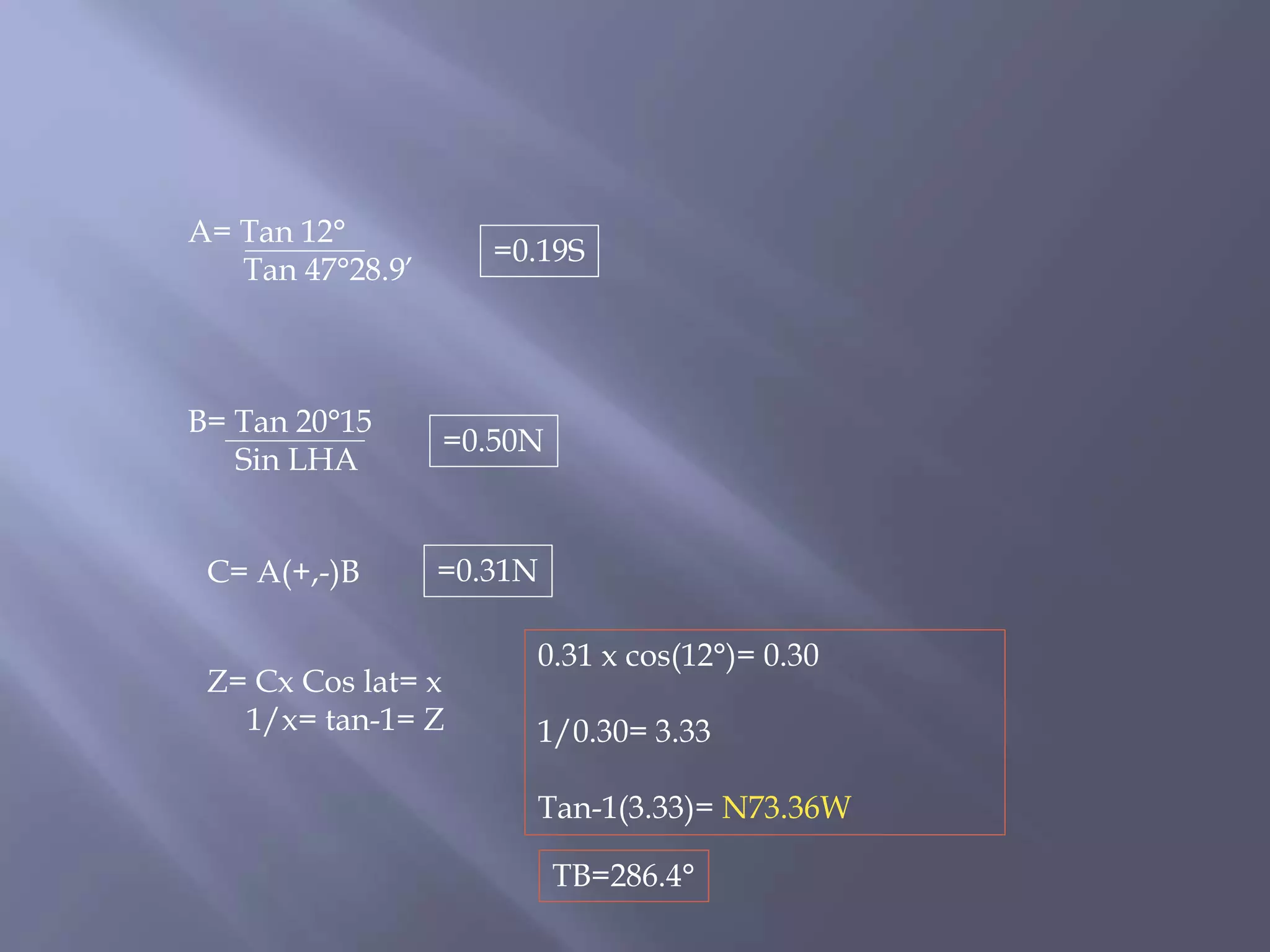 How to get compass error by sun | PPTX
