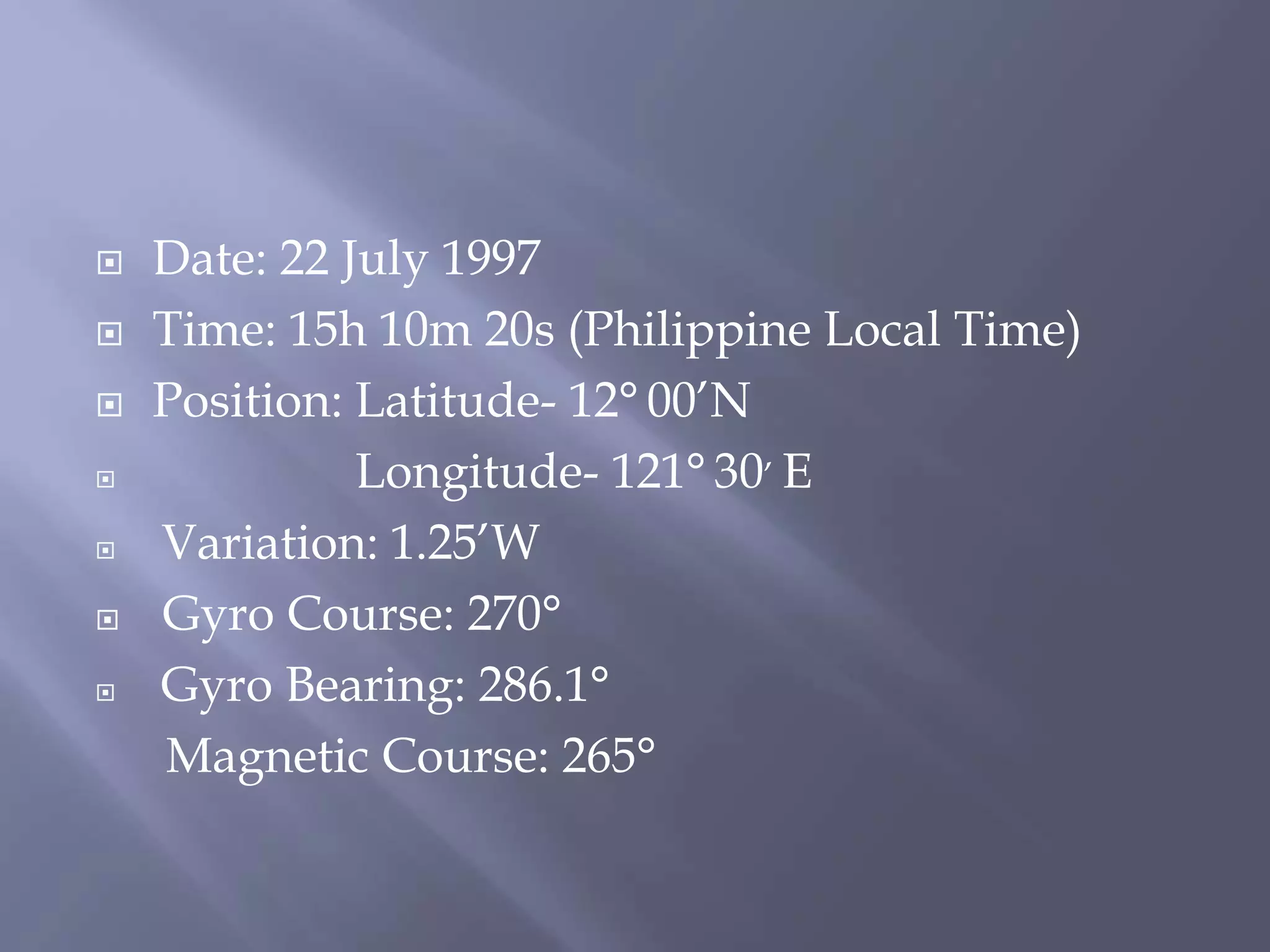 How to get compass error by sun | PPTX