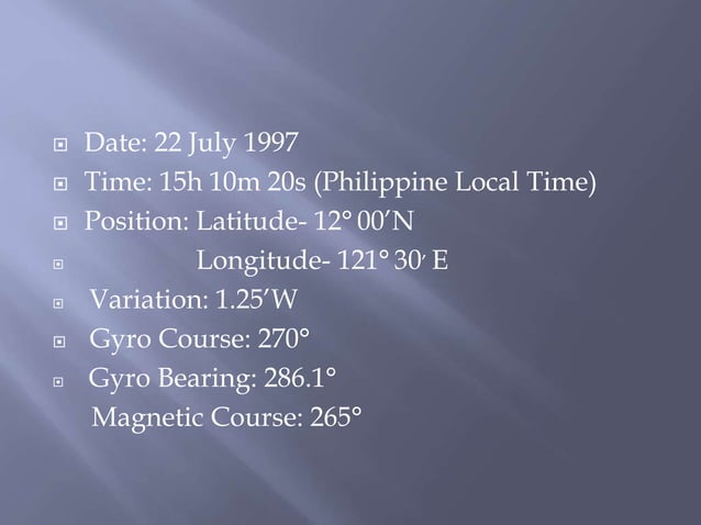 How to get compass error by sun | PPTX