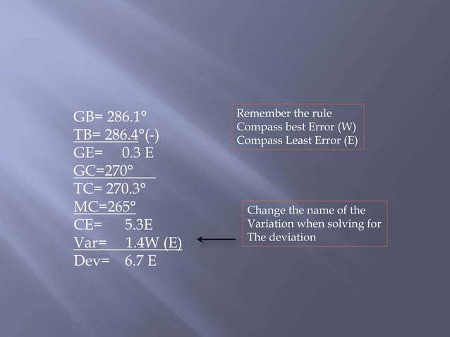 how-to-get-compass-error-by-sun