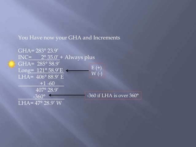 how-to-get-compass-error-by-sun