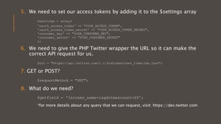 How to get data from twitter (by hnnrrhm) | PPT