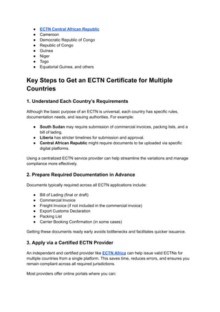 How to Get ECTN Certificate for Multiple African Countries_ A Unified Guide for 2025.pdf