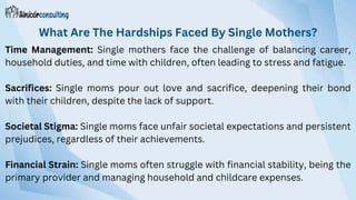 How to Get Emotional Support For Single Mothers | PPT