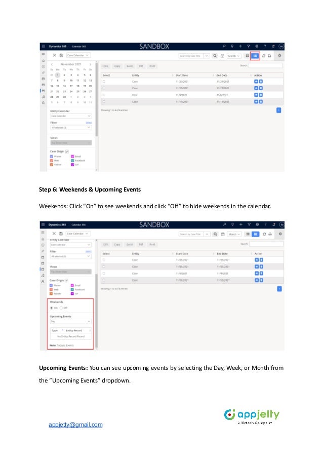 How To Get Entity Records In Dynamics 365 Crm Custom Calendar Pdf