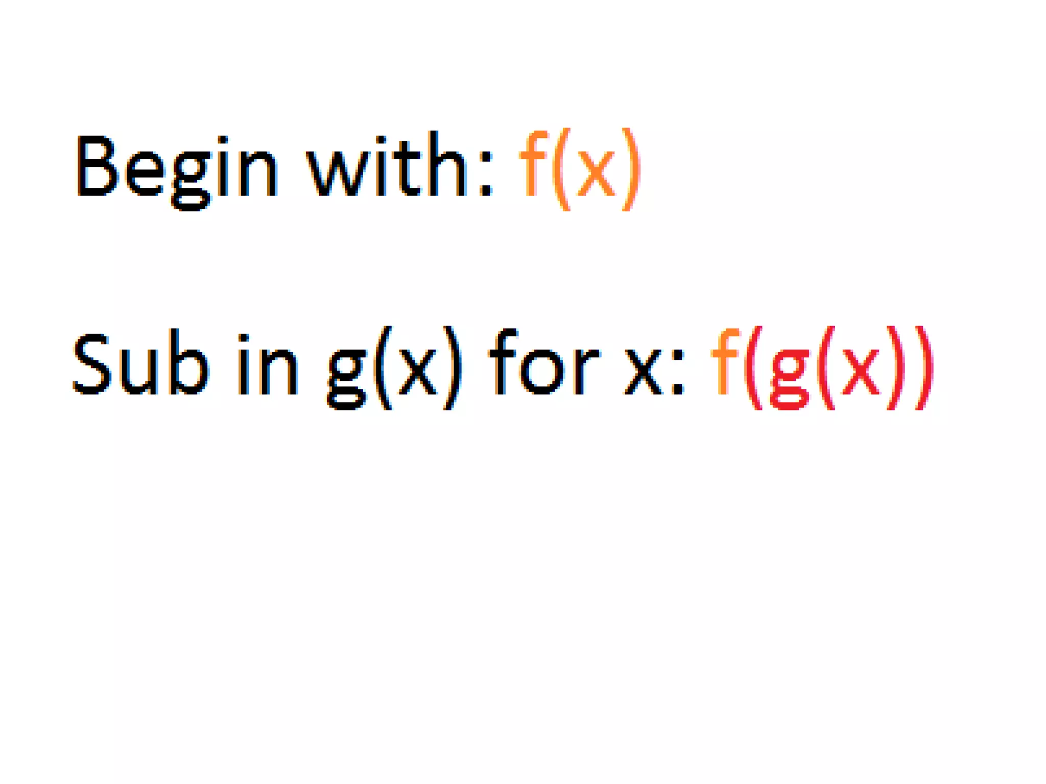 Form of a Composite Function | PPTX