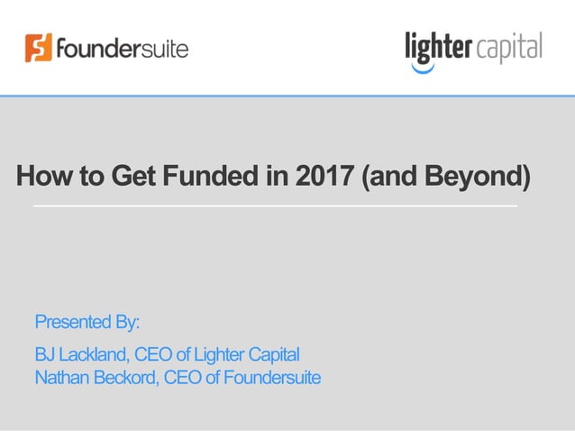 How To Raise Capital: Understanding Your Funding Stack & Optimizing ...