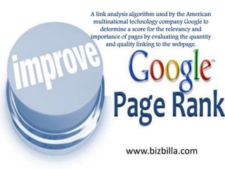 How to get google page rank for your Website? | PPTX | Search | Internet