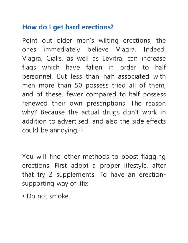 How to get hard erections | PDF