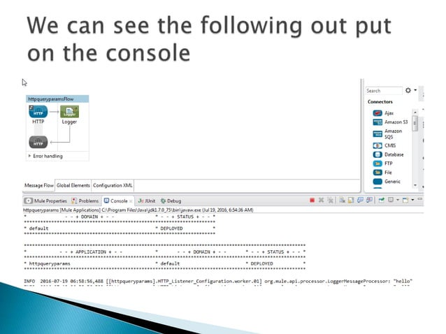 How to get http query parameters in mule | PPTX