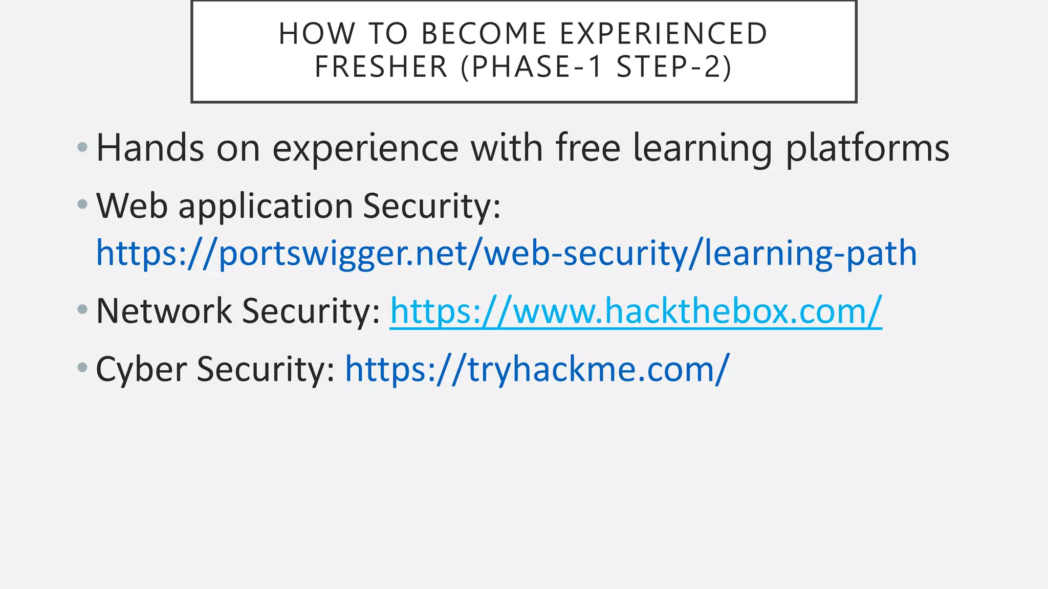 how_to_get_into_infosec | PPT