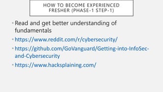 how_to_get_into_infosec | PPT