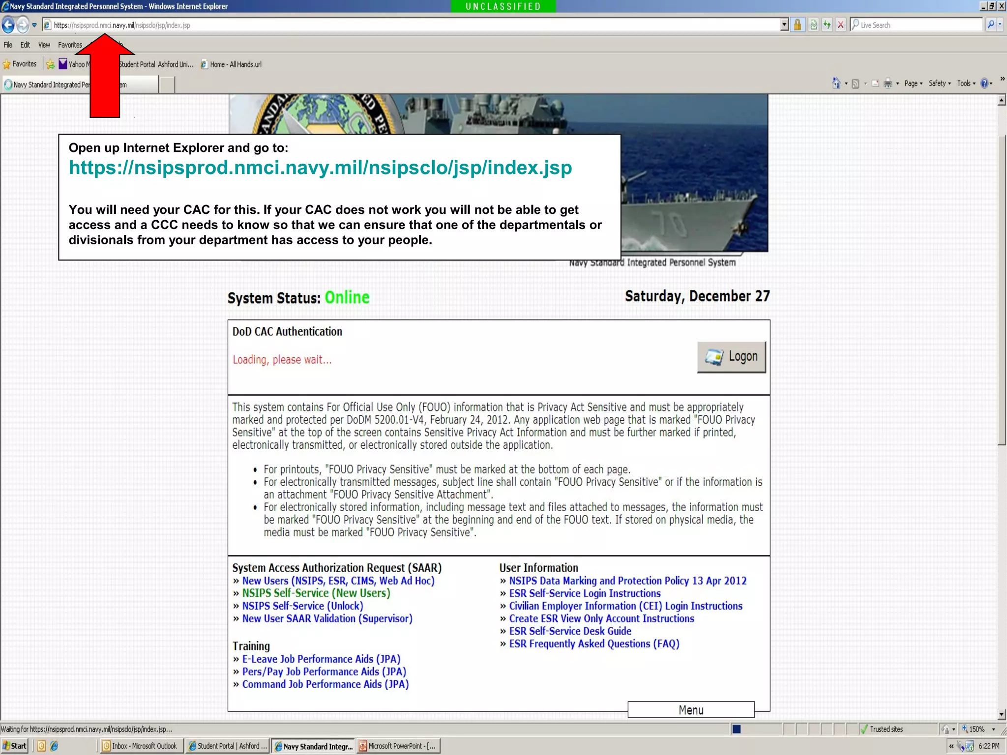 How to get nsips access | PPT