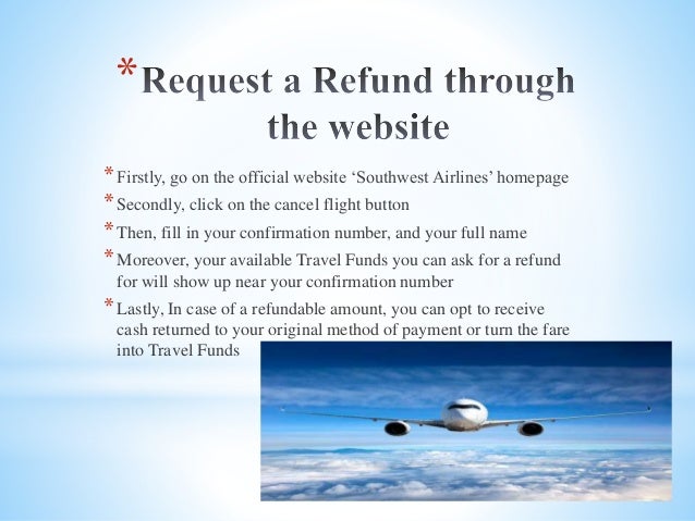 How to get refund from southwest airlines | PPTX | Air Travel | Travel Type