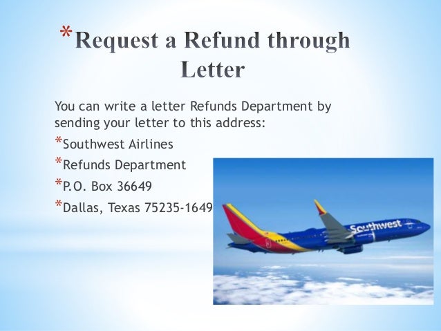 How to get refund from southwest airlines | PPTX
