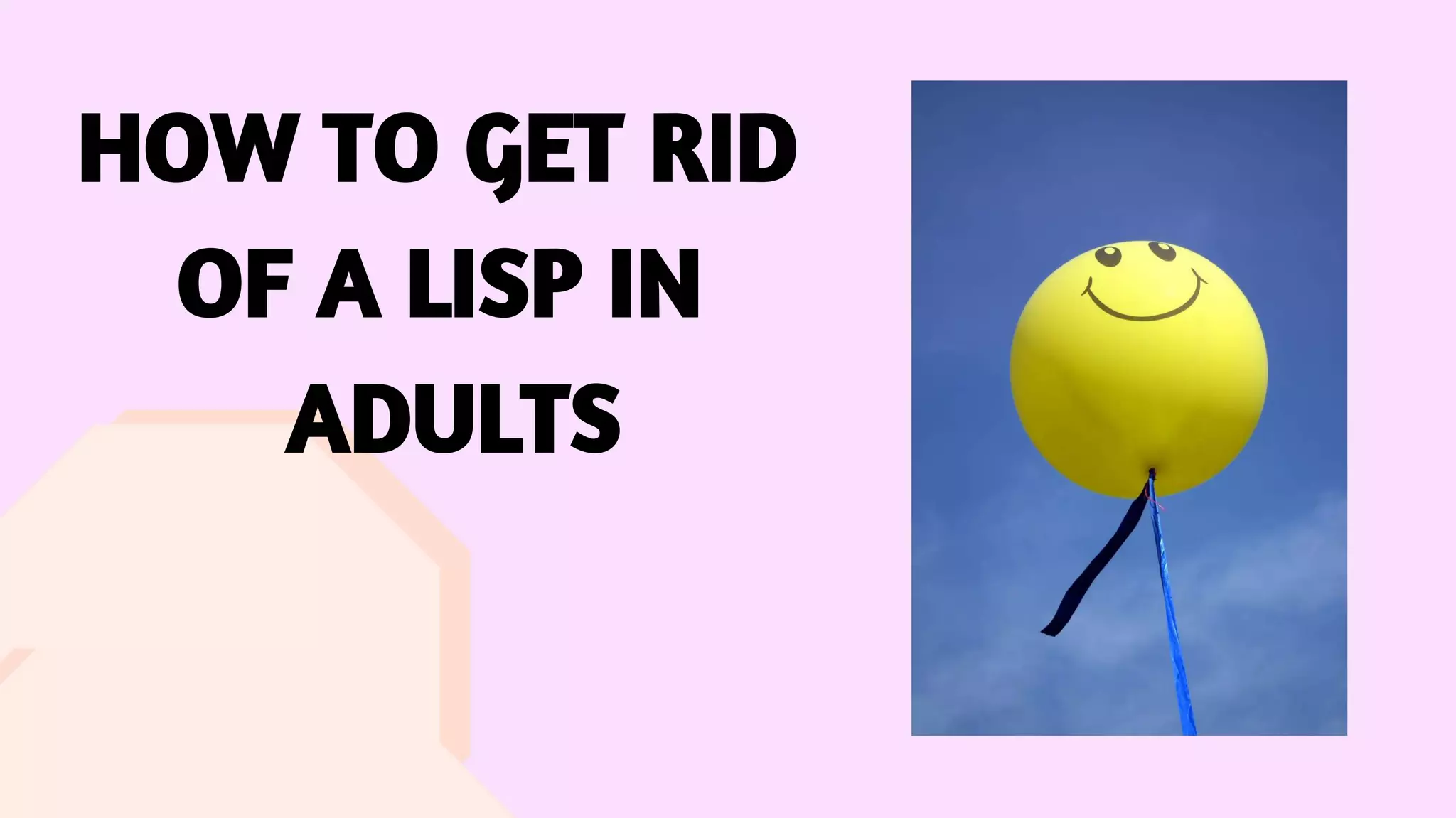 How to get rid of a lisp in adults | PPT