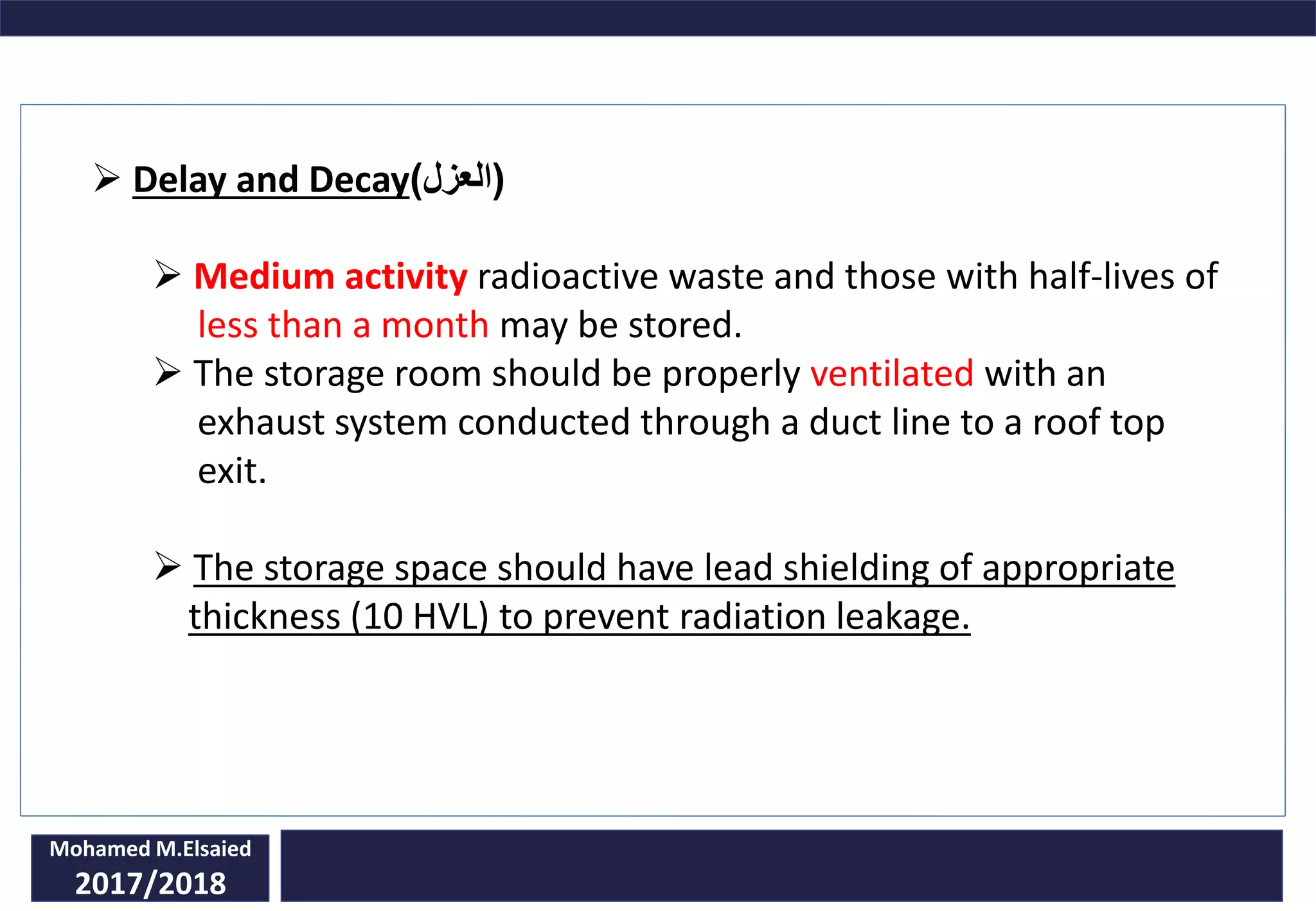 How to get rid of radiation medical waste | PPTX