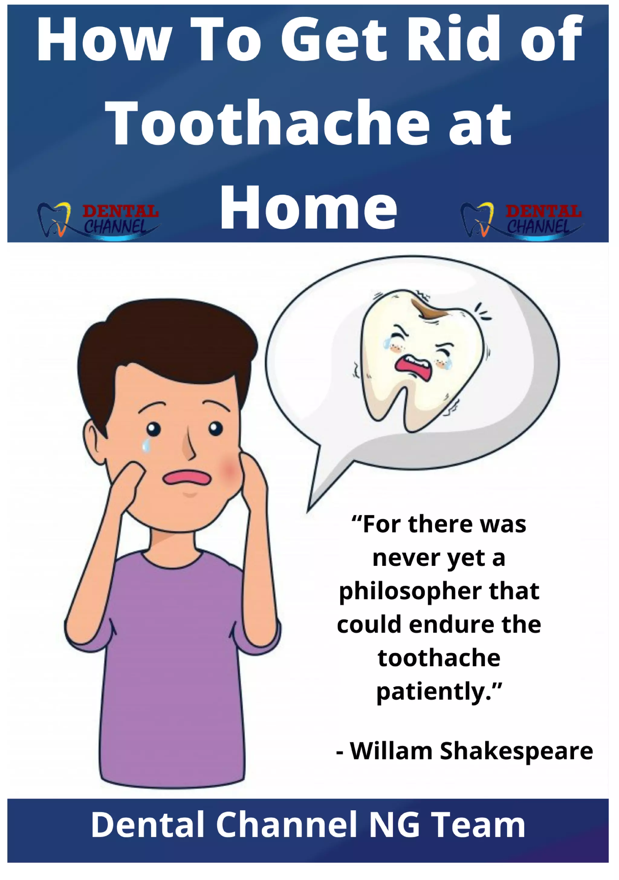How to get Rid of Toothache at Home | PDF