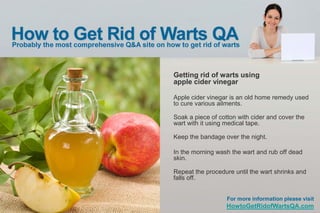 How to get rid of warts naturally | PDF | Herbs and Supplements ...