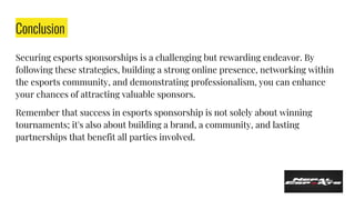 How To Get Sponsorship For Esports Teams And Players_.pptx