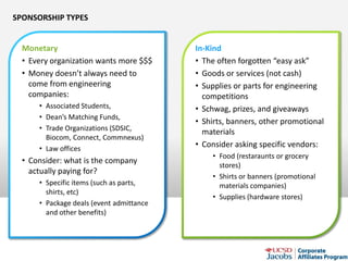 How To Get Sponsorship For Student Orgs | PDF