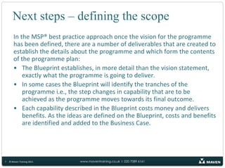 How to get started - managing a programme | PPT