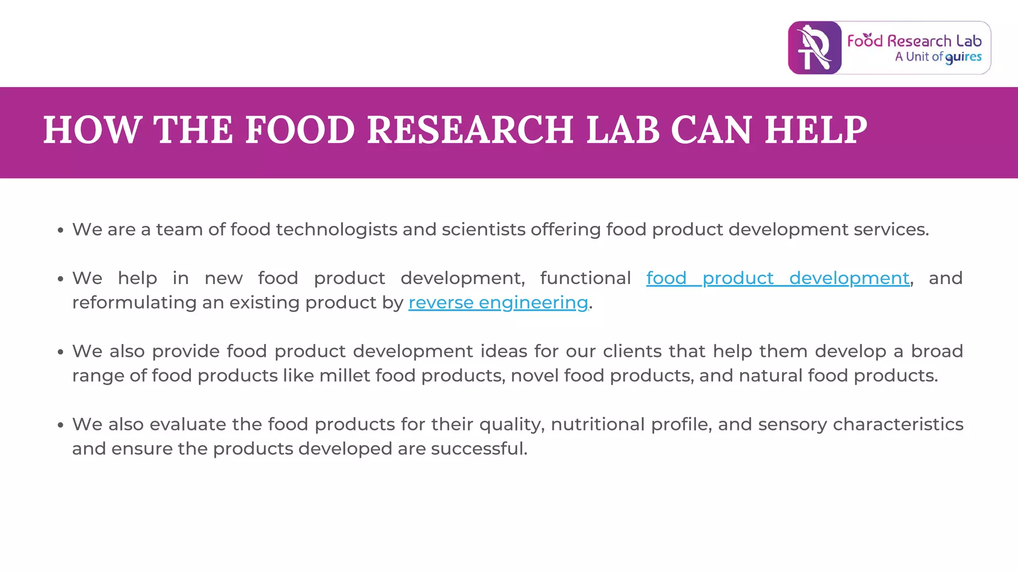 new food product development | PDF