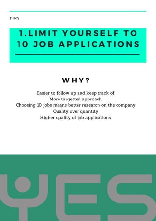 10 Steps to Getting the Job | PDF