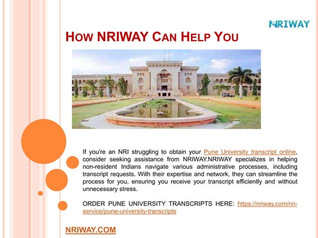 How To Get The Transcript From Pune University.pptx