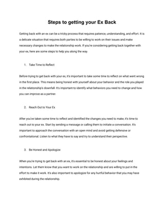 ExBackHandbook | PDF