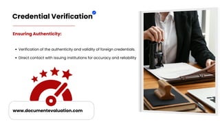 Maximize Your Opportunities with Accurate Credential Evaluation | PDF