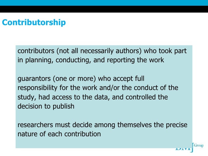 How To Get Your Research Published in the BMJ