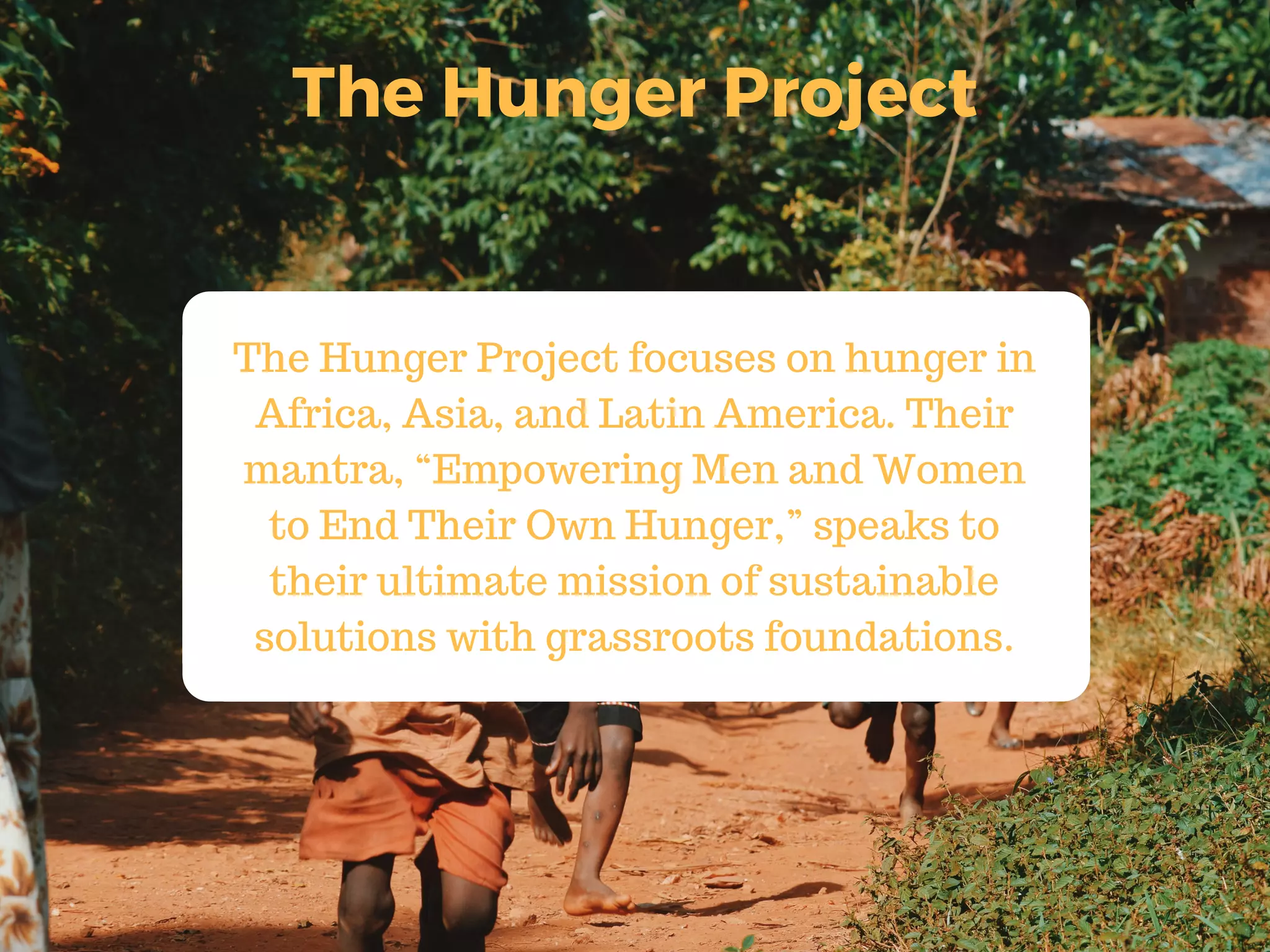 How to Give: Ending Hunger | PDF