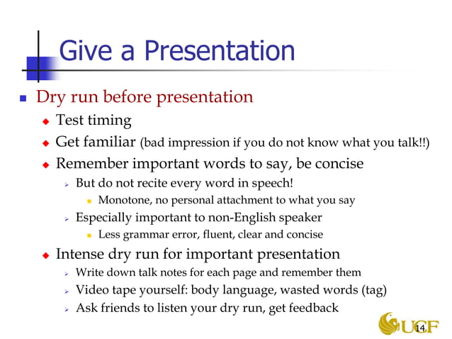 How to give a good presentation.ppt