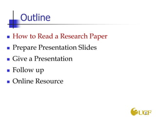 How to give a good presentation.ppt