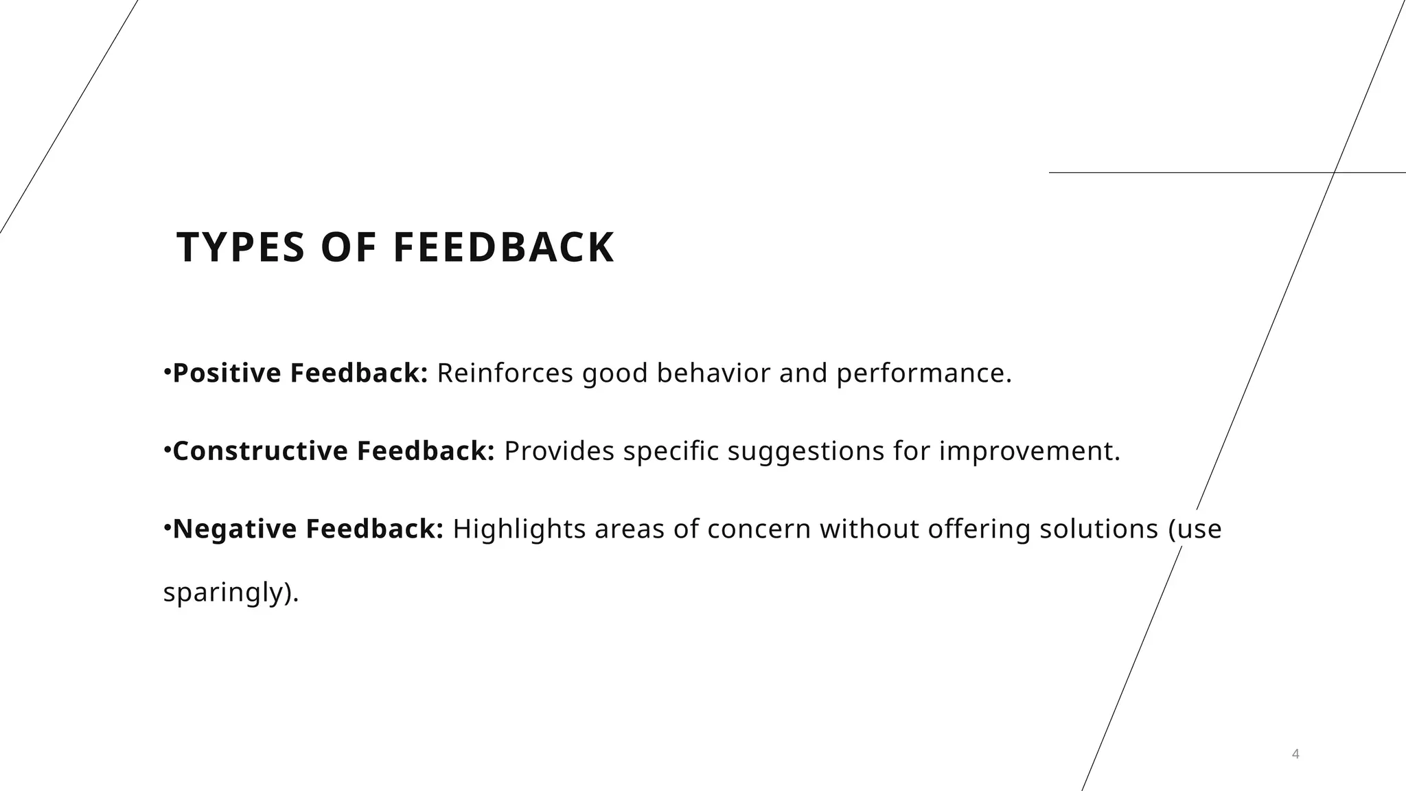 How to Give Feedback - Presentation for Managers | PPT