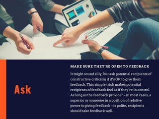 How to Give Good Feedback | PPT | Free Download