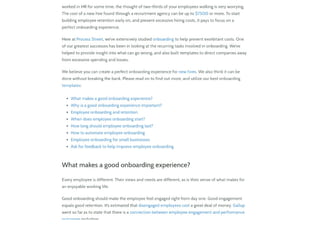 How to Give New Hires a Perfect Onboarding Experience for Free (+7 Free ...