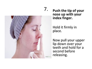 How to give yourself a facial massage | PPT