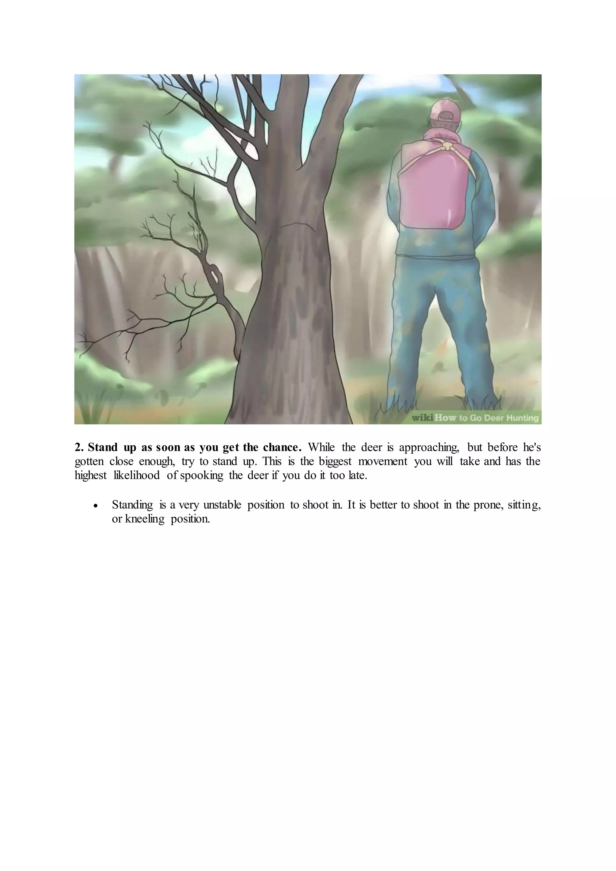How to go deer hunting | DOCX