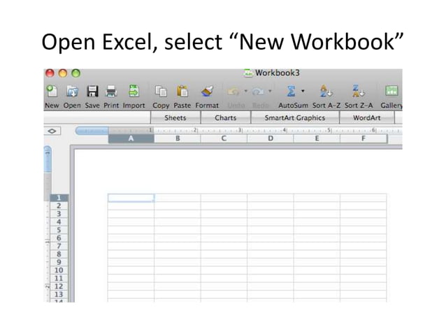 How to graph in excel | PPT