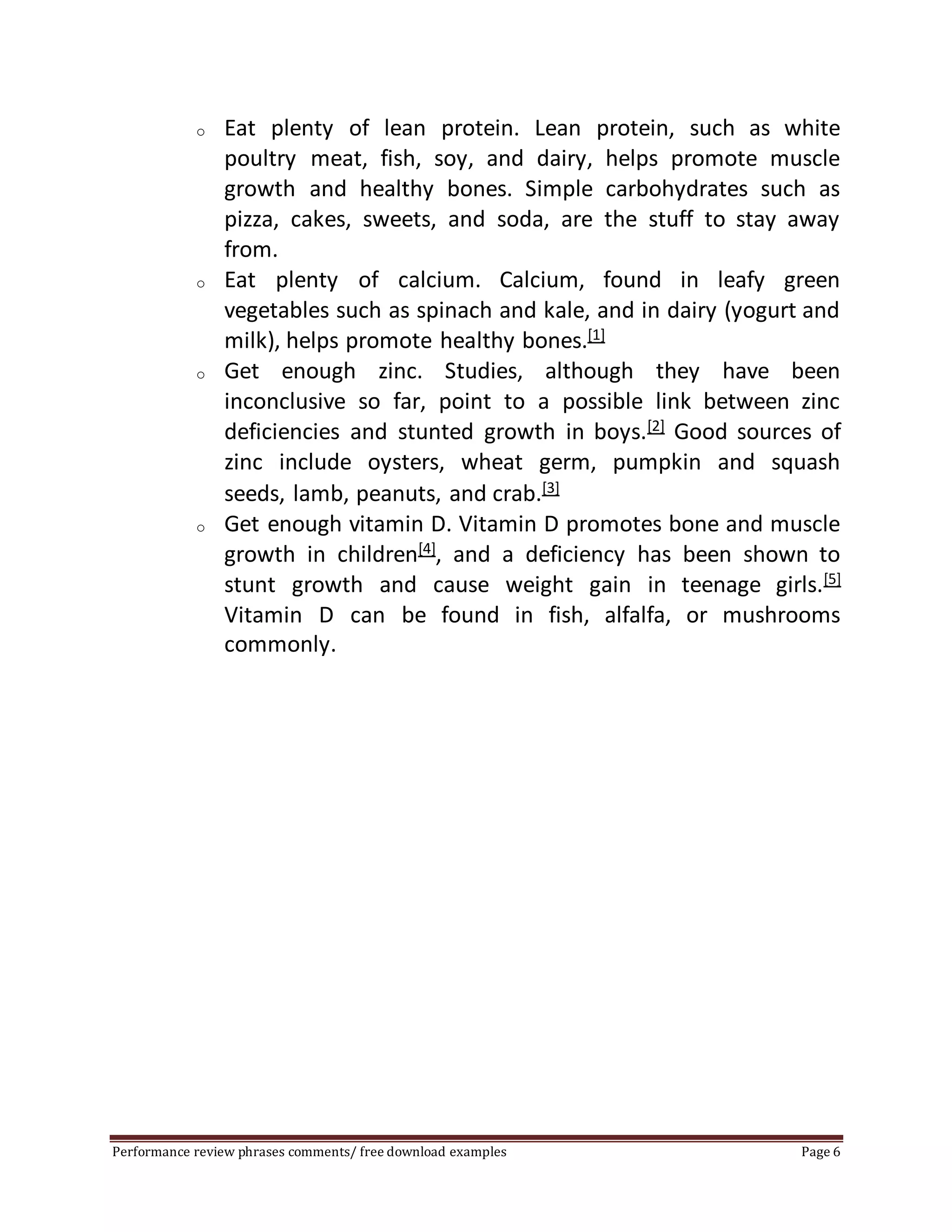 How to grow 10 inches taller | DOCX