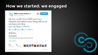 How to grow an audience on social media from scratch, with NPR Code Switch's Kat Chow | PPT