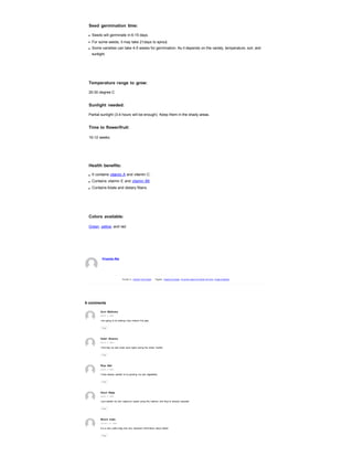 How to grow capsicum seeds at home at fast | PPTX