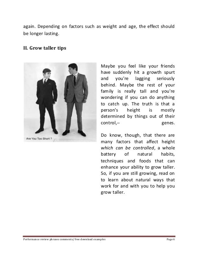 How to grow inches taller