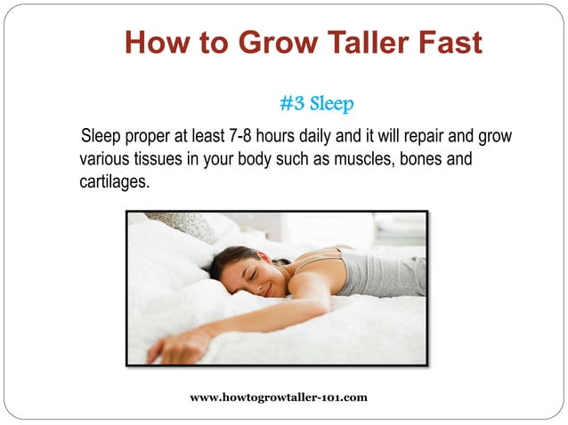 How to grow taller fast | PPT