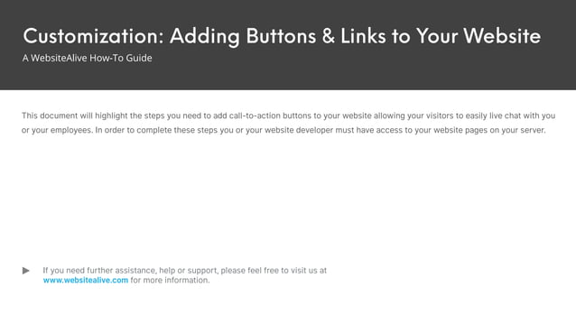 Customization: Buttons & Links | PDF | Web Development | Internet