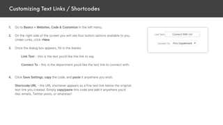 Customization: Buttons & Links | PDF | Web Development | Internet