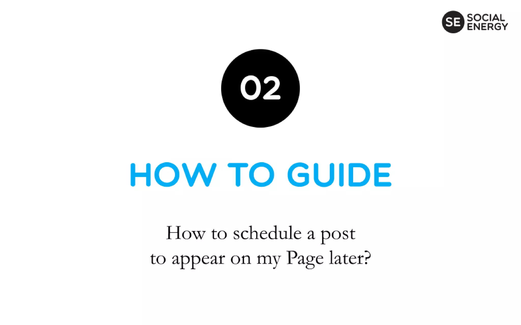 Facebook - How to Guide 1 | PPTX